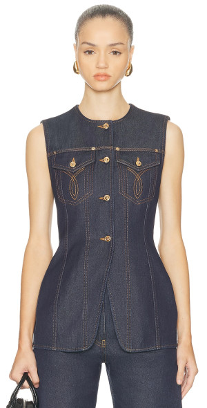VERSACE - Denim Vest