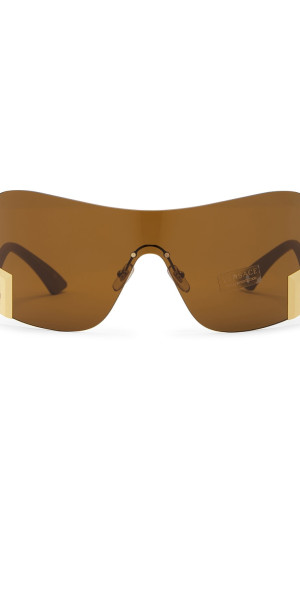 versace - Versace Tinted Shield Sunglasses