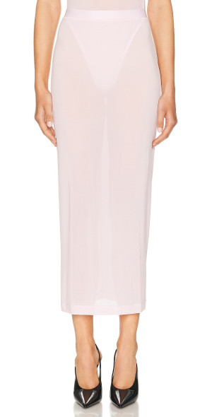 WARDROBE.NYC - Sheer Tube Skirt