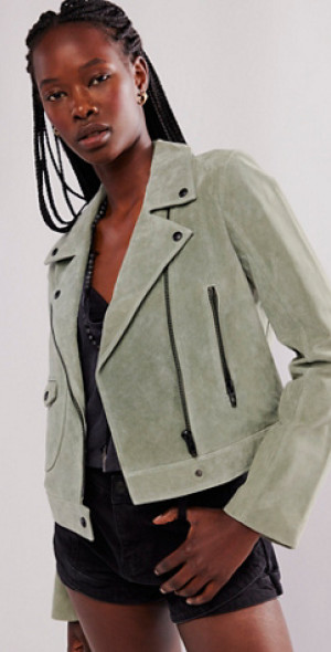 Blank NYC - Suede Moto Jacket