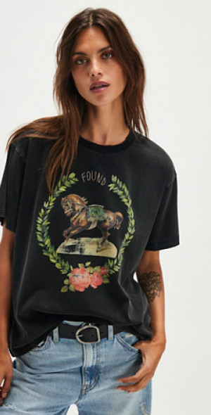 Found - Pony Crest Tee
