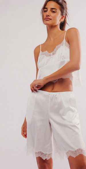 Frankies Bikinis - Snuggle Satin Capris