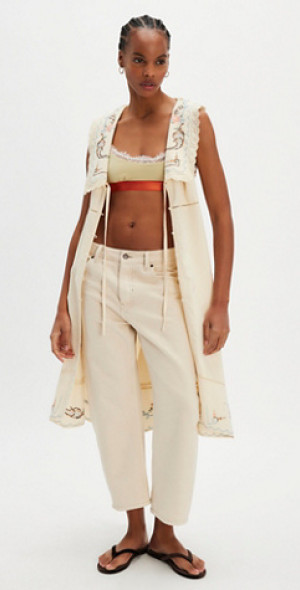 Free People - Allie Embroidered Vest