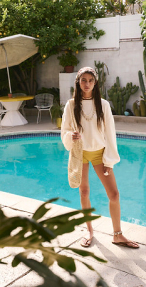 Free People - Beach Happy Pullover