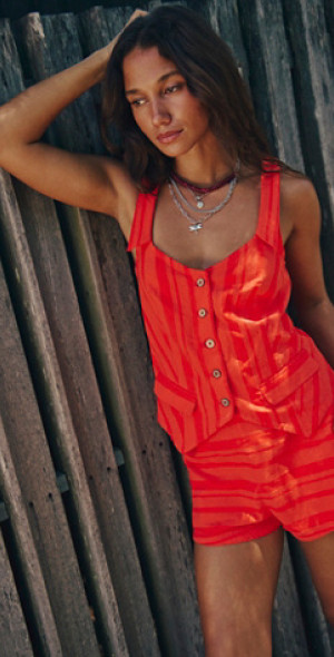 Free People - Cara Short Set