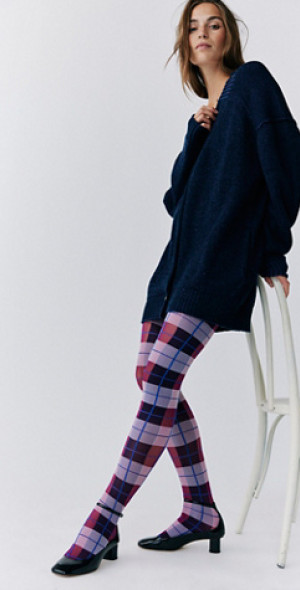 Free People - Classically Tartan Tights