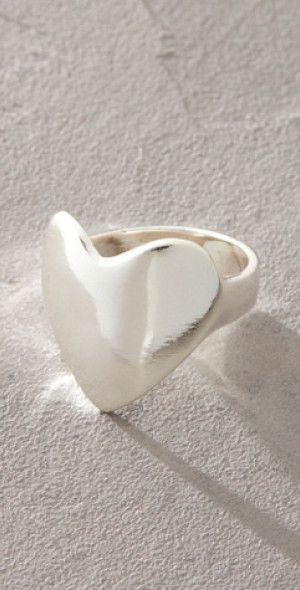 Free People - Dea Dia Sterling Eros Ring