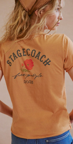 Free People - x Stagecoach Tee