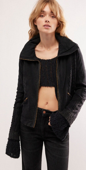 Free People - Leon French Terry Cardigan