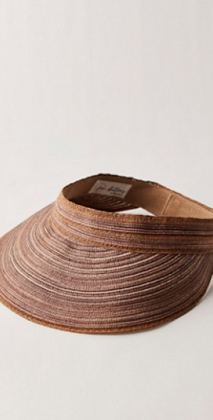 Free People - Naples Straw Visor