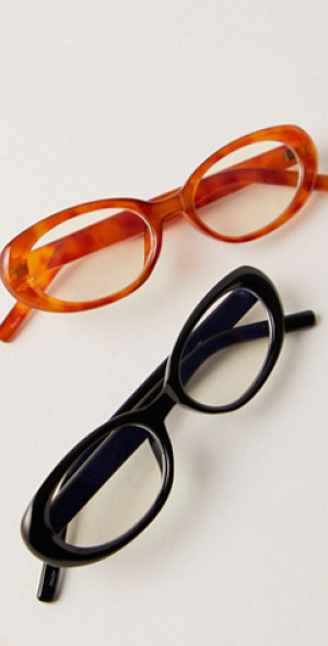 Free People - Pam Oval Blue Light Readers