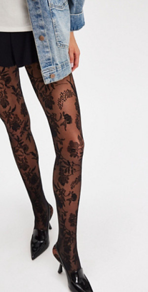 Free People - Prairie Lace Tights