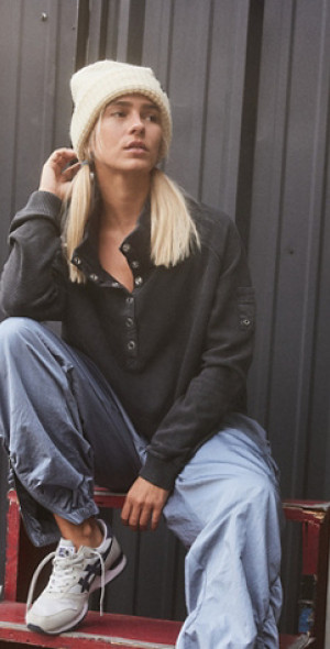 Free People - So Fly Henley Layer