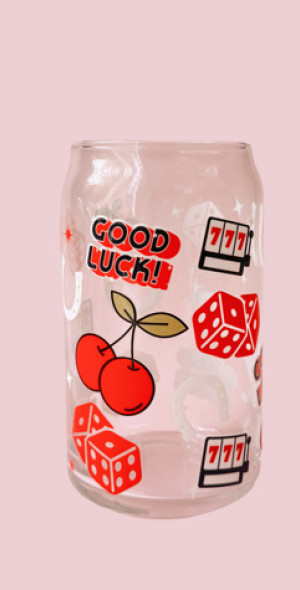 Golden Hour Designs - Good Luck! Glass Cup