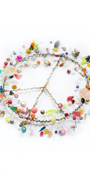 Hatch General Store - Beaded Peace Sign