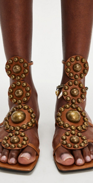 Jeffrey Campbell - Medallion Gladitor Sandals