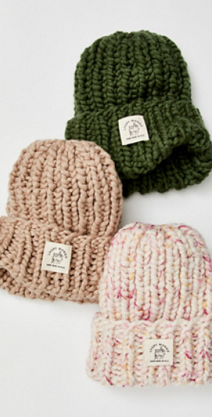 Loopy Mango - Tweed Winter Beanie