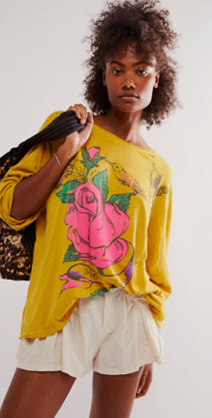 Magnolia Pearl - Budding Rose Tee