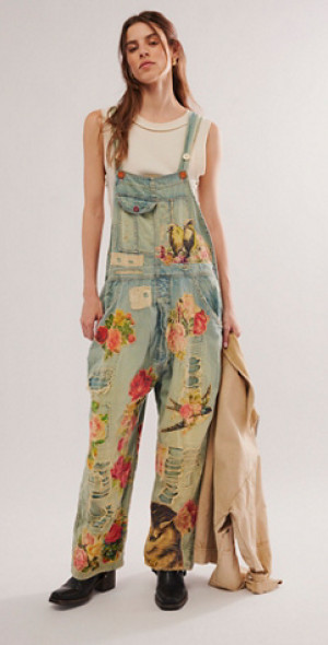 Magnolia Pearl - Washed Overalls