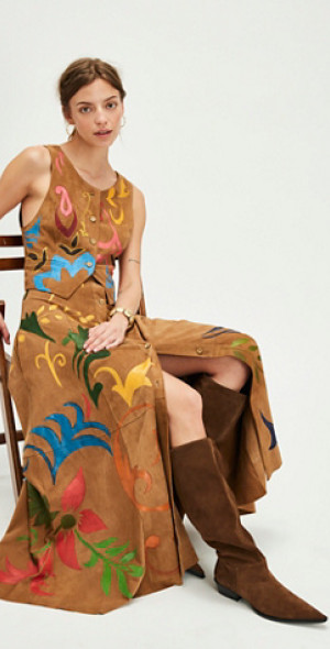 Nigel Preston - Hand-Painted Festival Waistcoat