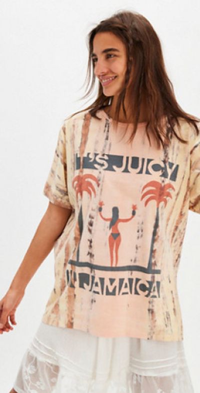 OneTeaspoon - It's Juicy In Jamaica Boyfriend Tee