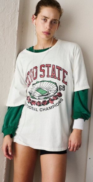 Original Retro Brand - Ohio Collegiate Boyfriend Tee