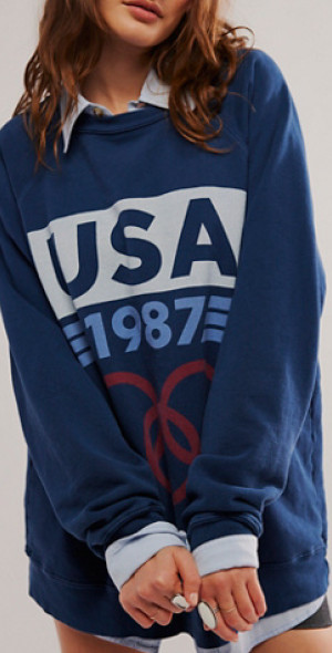 Original Retro Brand - USA 1987 Crew