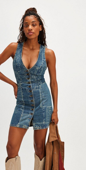 Spell - Road Trip Denim Dress