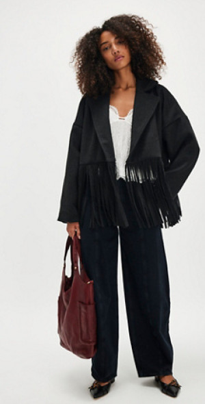 Understated Leather - Shy Cropped Jacket