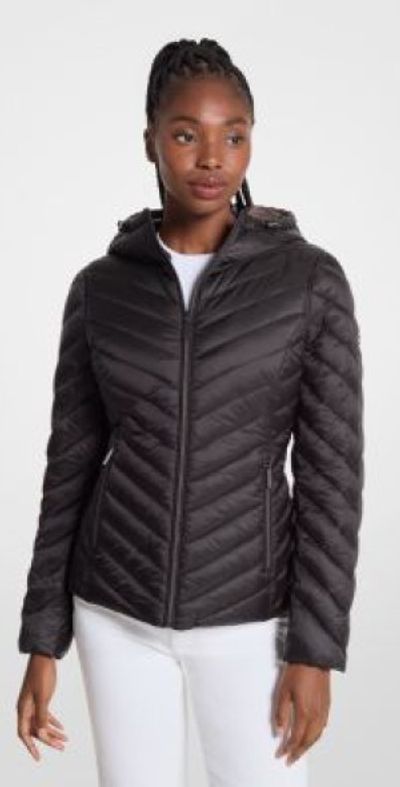 michael kors logo jacket