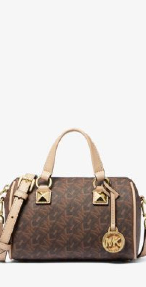Michael Kors - Grayson Small Empire Signature Logo Duffel Crossbody Bag