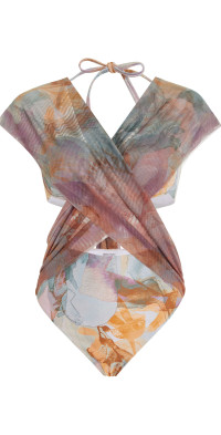 Andrea Iyamah - Capa Mesh Bikini Bottoms