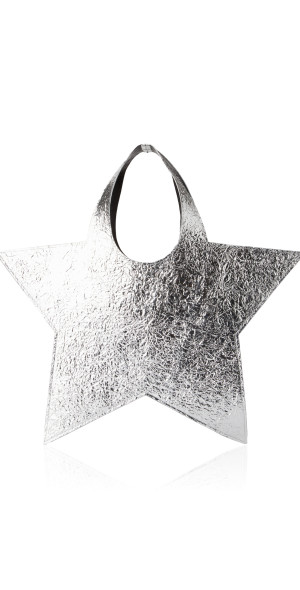Coperni - - Foil Star Tote Bag - Silver - OS - Only At Moda Operandi
