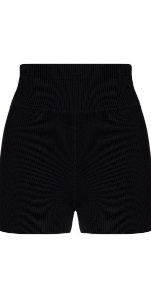 ELCE - - Exclusive Sol Ribbed-Knit Shorts - Black - M