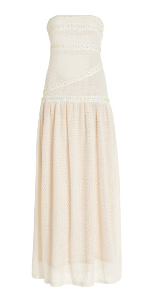 FAIT PAR FOUTCH - - Exclusive Colette Embellished Stretch-Lace Maxi ...