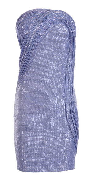 Gaurav Gupta - - Arc Sequined Mini Dress - Purple - US 2 - Only At Moda ...