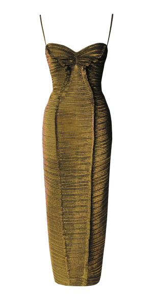 GEORGIA HARDINGE - - Exclusive The Element Metallic Knit Maxi Dress ...
