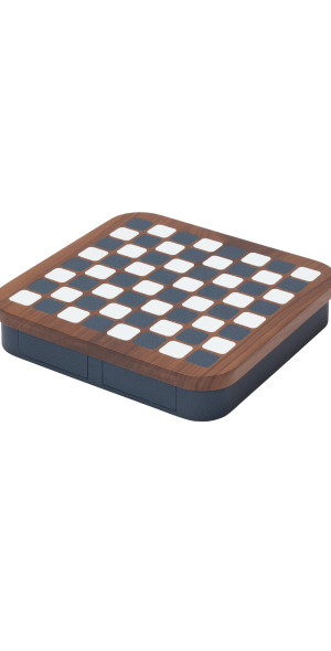 Giobagnara - - Delos Wood Chess Set - Blue - Moda Operandi