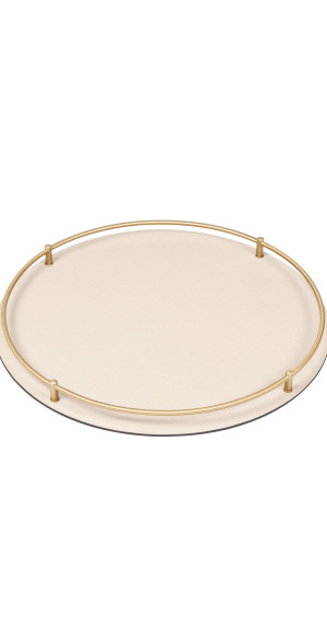 Giobagnara - - Large Rondo' Tray - Ivory