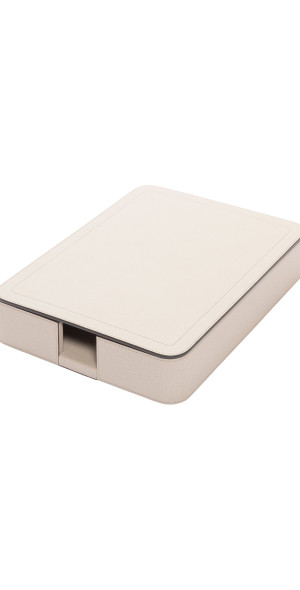 Giobagnara - - Polo Leather A4 Paper Tray - Neutral