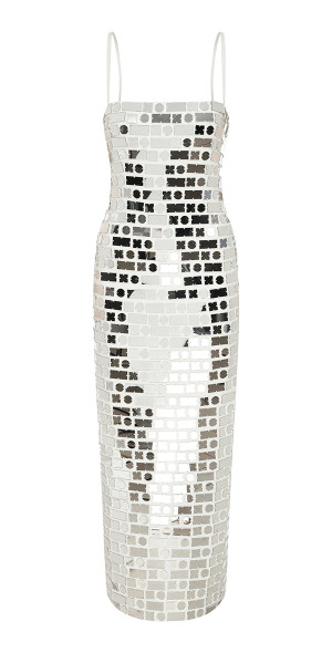 ILA. - - Duffy Mirrored Midi Dress - White - EU 36 - Only At Moda Operandi