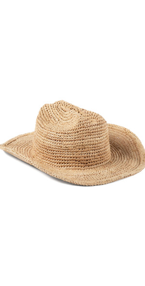Lack of Color - - Raffia Cowboy Hat - Neutral - S