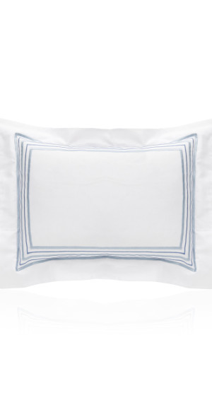 Los Encajeros - - Five Lineas Satin Boudoir - Blue - Moda Operandi
