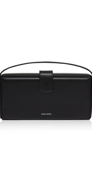 Magda Butrym - - Apolonia Leather Clutch - Black - OS - Only At Moda ...