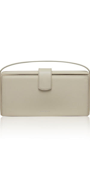 Magda Butrym - - Apolonia Leather Clutch - White - OS - Only At Moda ...