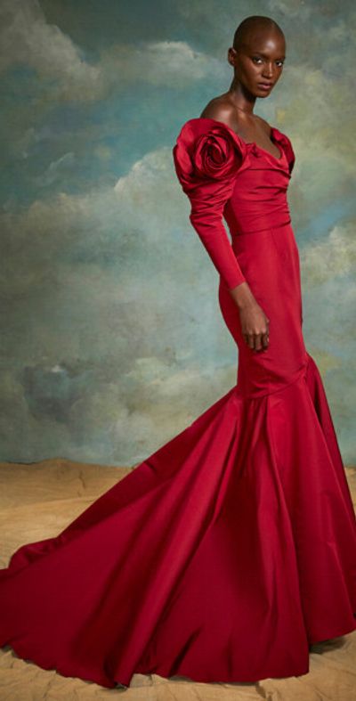 marchesa red