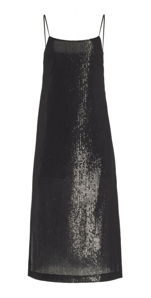 Max Mara - - Alias Sequinned Maxi Dress - Black - US 8 - Moda Operandi