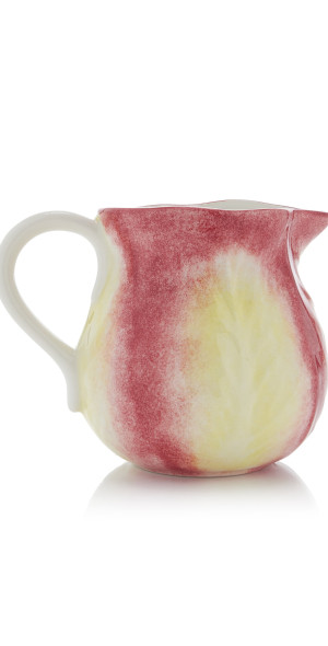 Moda Domus - - Handcrafted Ceramic Cabbage Pitcher - Purple - Moda Operandi