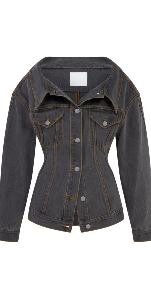 Paris Georgia - - Jemimah Denim Jacket - Grey - L/XL