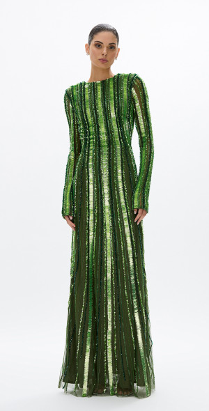 Rachel Gilbert - - Lyssa Gown - Green - US 2
